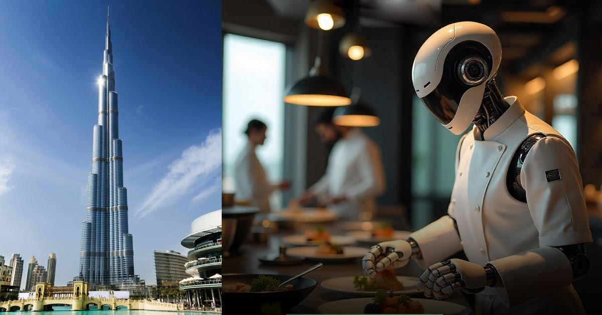 Dubai’s First AI Chef Restaurant | The Future of Dining Experience